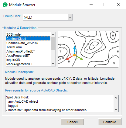 Cloud Data and Contours | iCADdocs_online