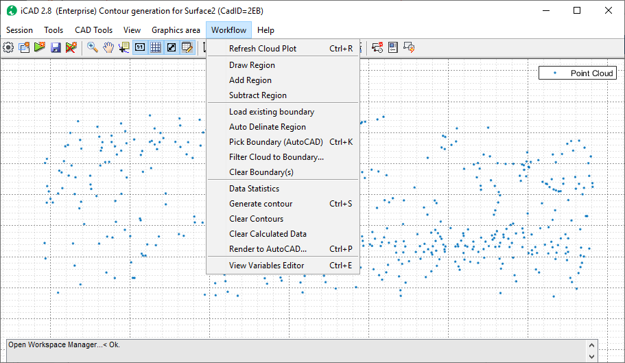 Cloud Data and Contours | iCADdocs_online