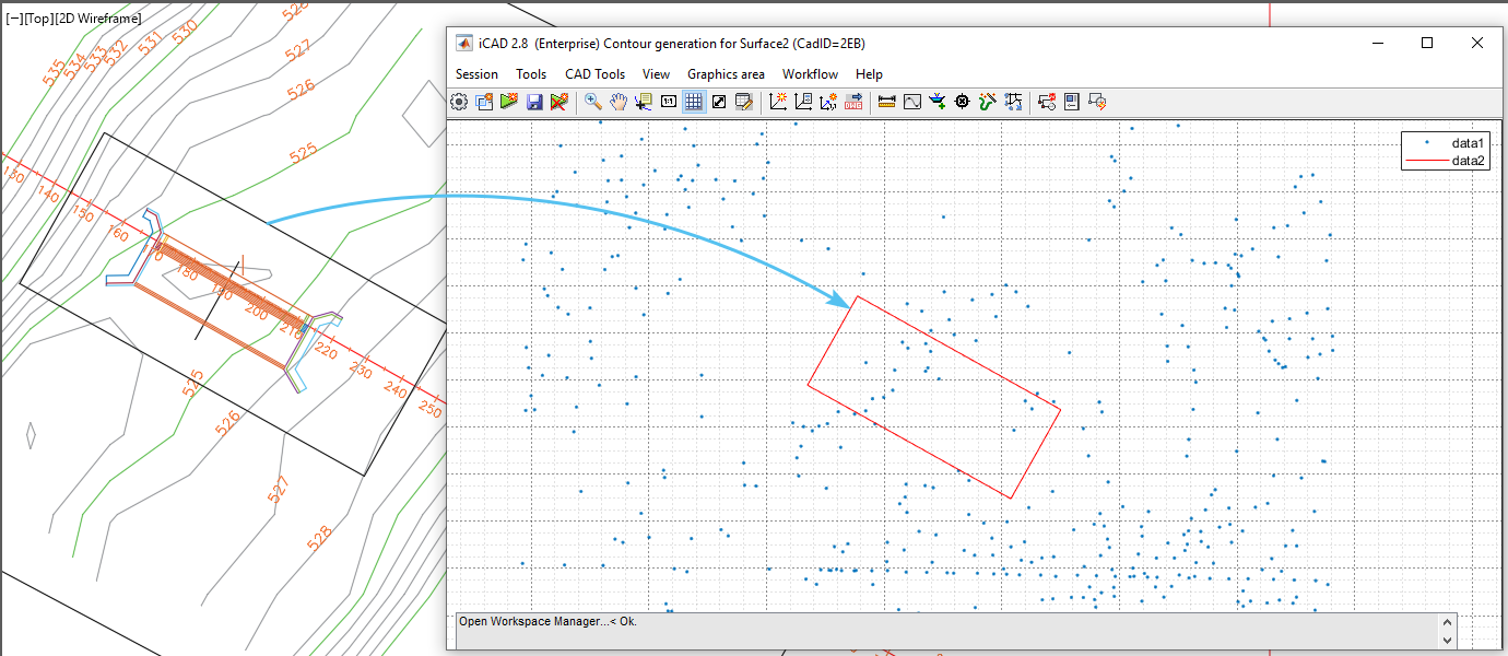 Cloud Data and Contours | iCADdocs_online